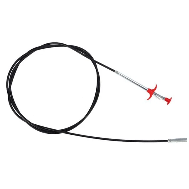 STEEL WIRE SEWER Unclogger Silver Pipe Unclogging Machine Kitchen $16. ...