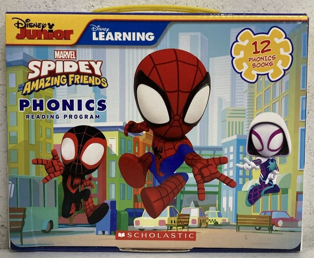 SCHOLASTIC MARVEL SPIDEY and his Amazing Friends Phonics Reading 12 ...