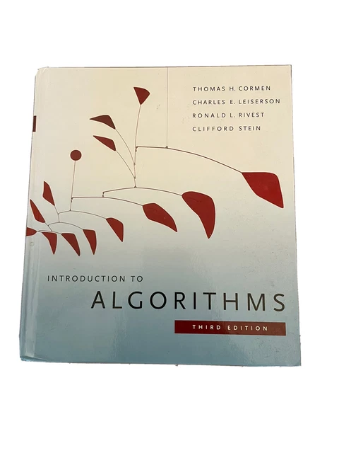 INTRODUCTION TO ALGORITHMS by Thomas H. Cormen - Like New $55.00 - PicClick