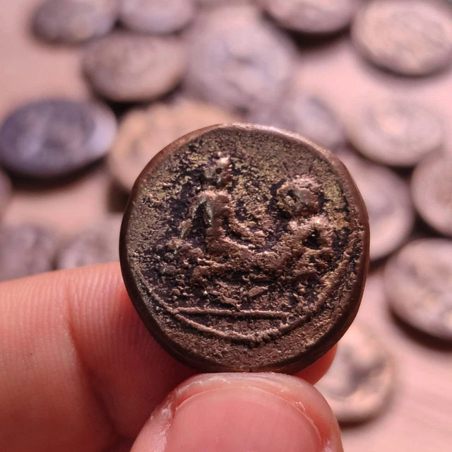 ROMAN SPINTRIA BROTHEL Entry Token Coin Caligula Rare Ancient Coin ...