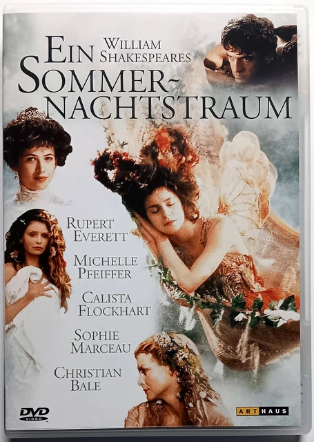 EIN SOMMERNACHTSTRAUM (1998) Sophie Marceau, Michelle Pfeiffer, DVD, gebr. EUR 3,60 - PicClick DE