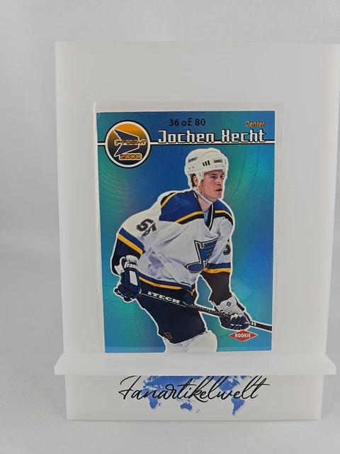 JOCHEN HECHT 1999-00 Pacific Prism Holográfico Azul RC Novato #118 36/ ...