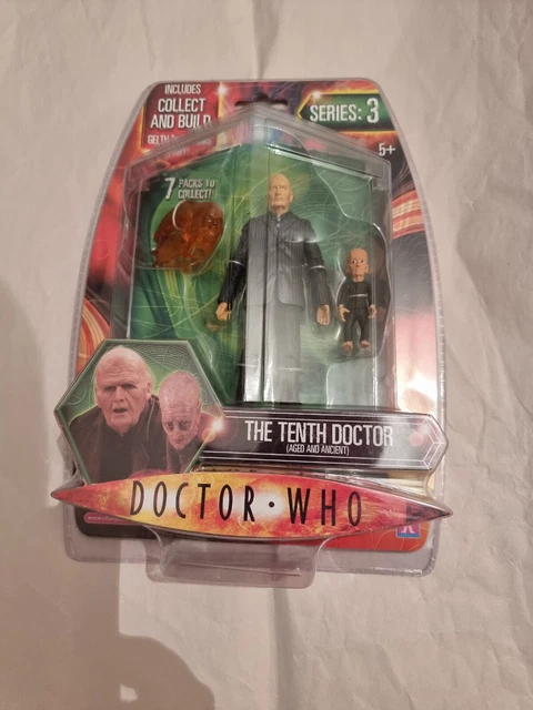 DOCTOR WHO TENTH Aged & Ancient Action Figure Plus Gelth Collect ...