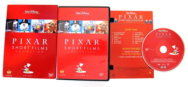 PIXAR SHORT FILMS Collection Volume 1 Dvd 2007 Walt Disney Pictures ...