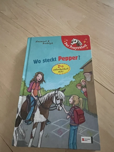 DAS PONYRÄTSEL 01. Wo steckt Pepper? von Hanauer, M... | Buch | Zustand ...