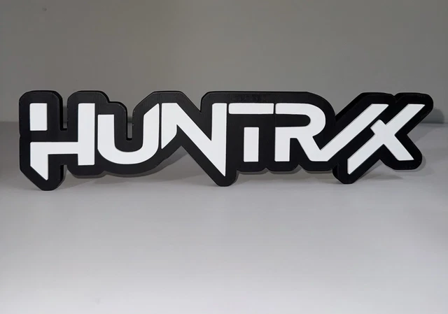 K-POP DEMON HUNTERS Huntr/x 3D Logo Sign Wall Display Shelf Art Band ...