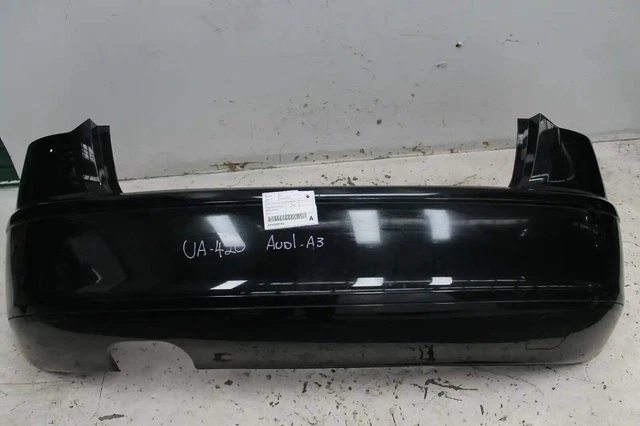 AUDI, A3 REAR Bumper A3 8P 5Dr Hatch Non Park Sensors Type 02/05 07/08 ...