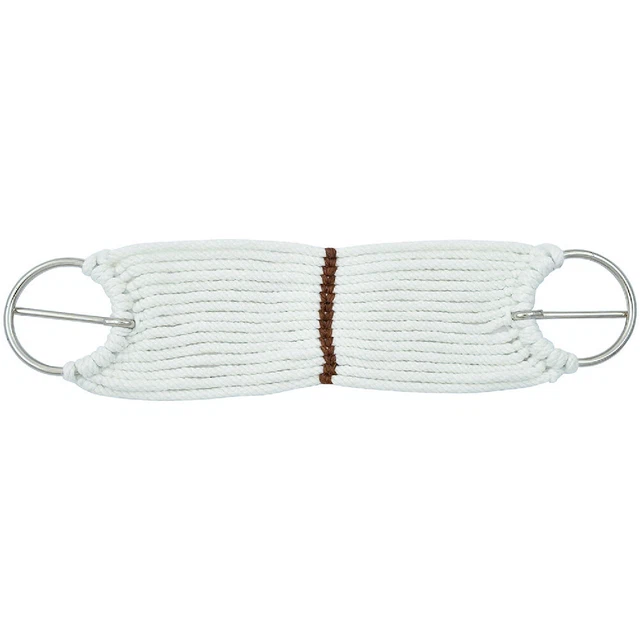 MUSTANG PONY 15 Strand White Rayon String Cinch with Ring and Tongue ...