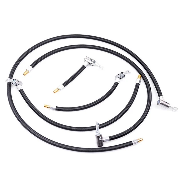 PUMP QUICK CONNECTION Nozzle Rubber+Copper Schrader-valve AV Tires ...