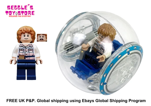 LEGO GRAY MITCHELL Minifigure from Jurassic World 75916 Dilophosaurus ...