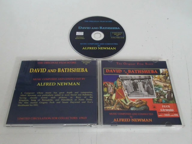 DAVID ET BATHSHEBA / Bande Originale / Alfred Newman (Soundstage 545 ...