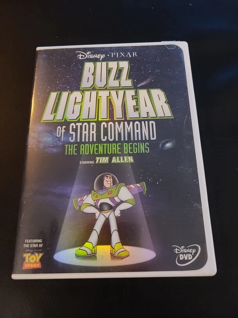 BUZZ LIGHTYEAR OF Star Command: The Adventure Begins (DVD, 2000) Tested ...