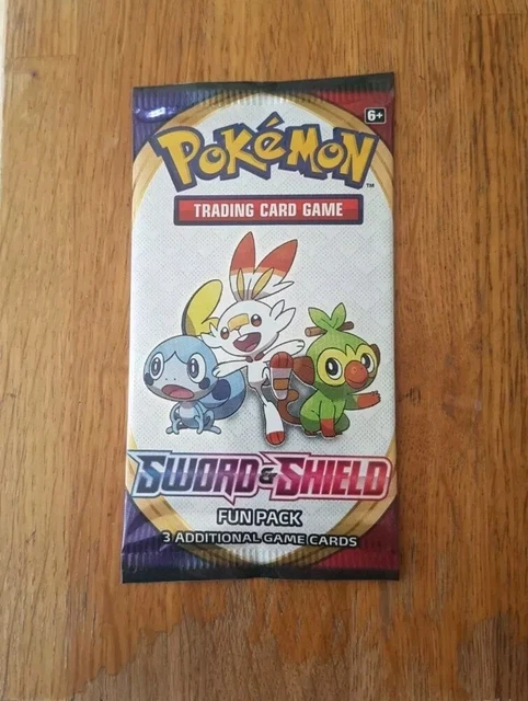 POKEMON SWORD & Shield Sampling Pack - 3-Card Fun Pack - Sealed (RU1) £ ...