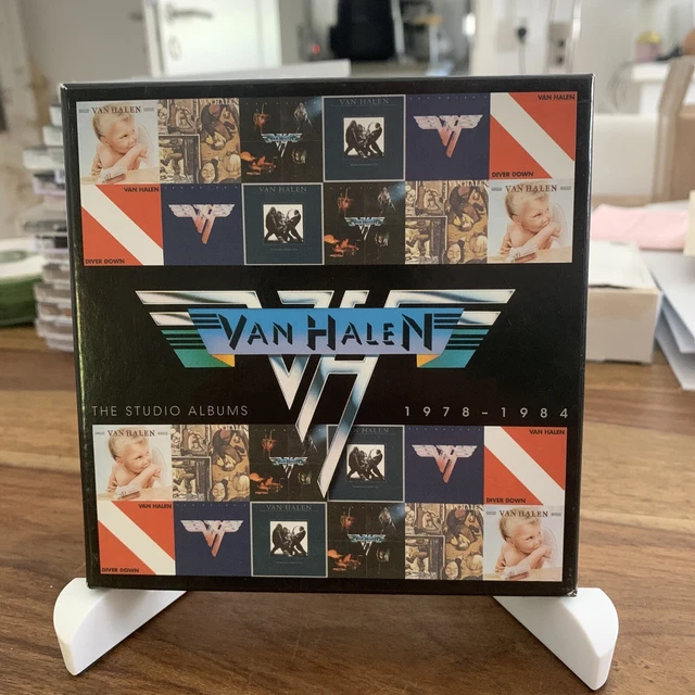 6 CD-BOX VAN HALEN - THE STUDIO ALBUMS 1978-1984 DAVID LEE ROTH / TOP ...