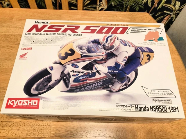KYOSHO HANGING ON racer NSR500 with full electronics pack + Extras 1/8 scale £240.00 - PicClick UK