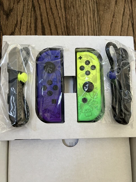 [IN HAND] NINTENDO Switch OLED Model Splatoon 3 Edition Joy Cons Only £ ...