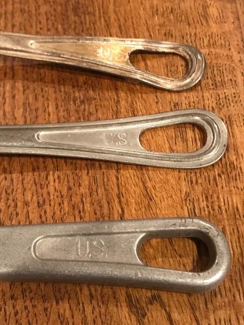 WW2 US ARMY Airborne USMC M1926 Knife fork & spoon dated 1945 £50.00 ...