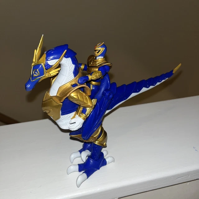 POWER RANGERS MYSTIC Force Blue Dragon Rider Figure - Bandai 2006 Rare ...