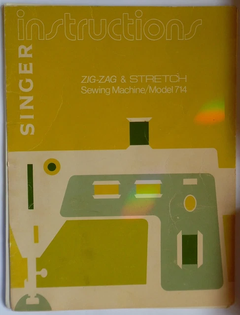 ORIGINAL SINGER 287 Zigzag Sewing Machine Instruction Manual £8.99 ...