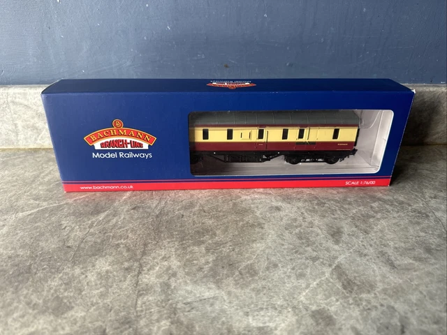 BACHMANN 34-326A 50FT STANIER PARCELS VAN BR CRIMSON & CREAM £0.99 ...