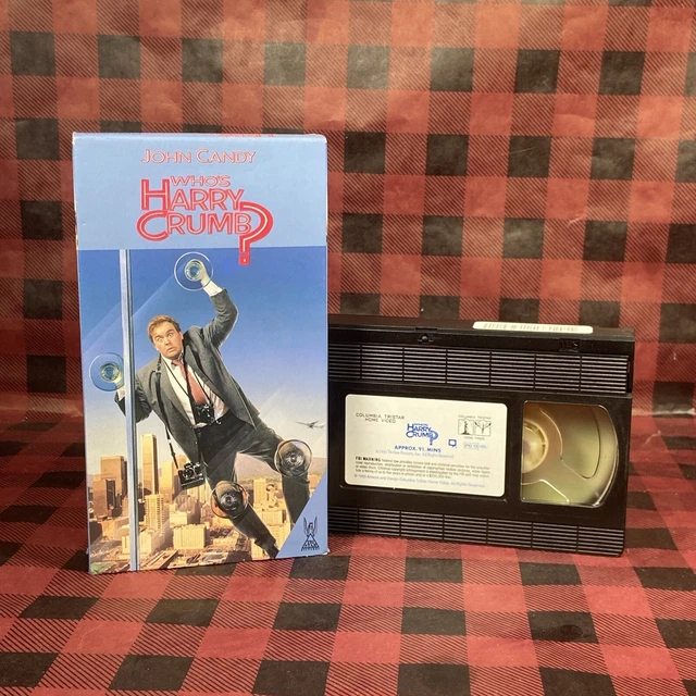 WHOS HARRY CRUMB (VHS, 1997, Closed Captioned) John Candy £6.46 ...