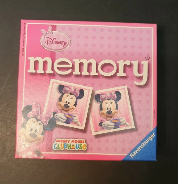 RAVENSBURGER; WALT DISNEY Memory Card Game; Mickey Mouse (2010) £4.00 ...