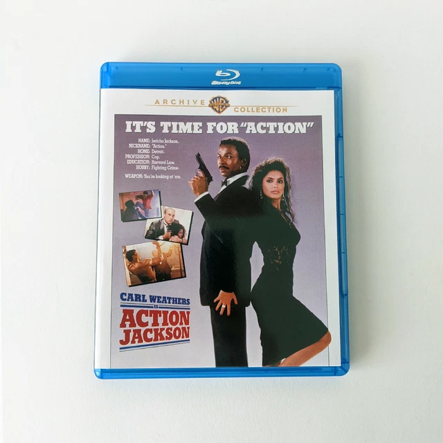 Action Jackson 1988 Carl Weathers Warner Archive Collection Us Import