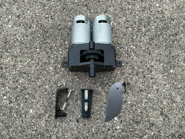 ABC HOBBY RUDDER Vintage Rare Electric Motor Adjustable Trim Tabs £10. ...