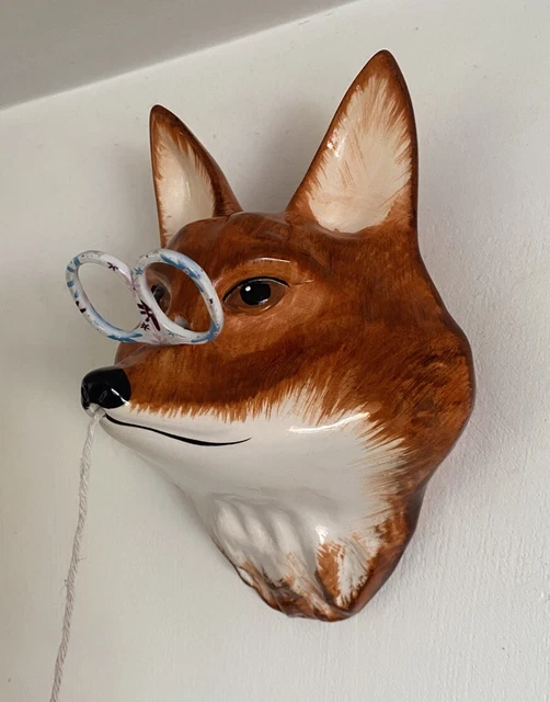 FOX STRING BALL Scissor Holder Philip Laureston Babbacombe Pottery ...