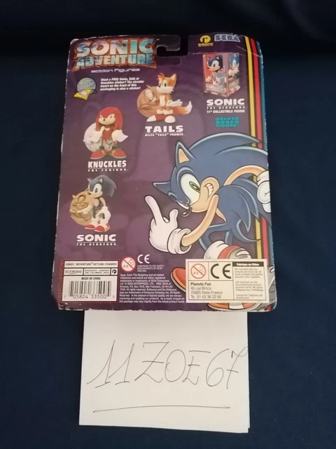 SONIC ADVENTURE (RESAURUS) Sega 1999 Knuckles The Echidna Actionfigur ...