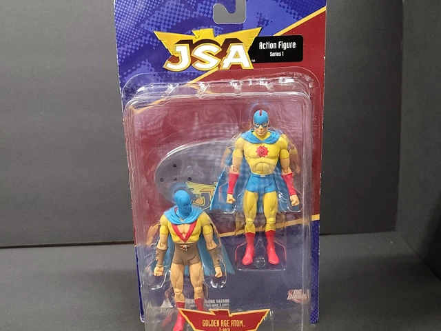 DC DIRECT JSA Series 1 Golden Age Atom Action Figure 2-Pack New Sealed ...