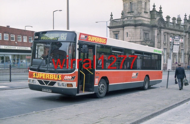 ORIGINAL BUS PHOTOGRAPHIC negative GM Buses North B10 539 N539WVR £3.00 ...