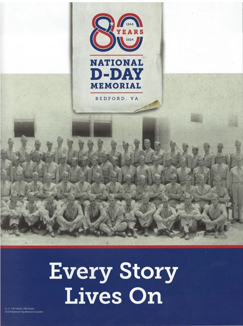 NATIONAL D-DAY MEMORIAL 80Th Anniversary D-Day Every Story Lives On ...