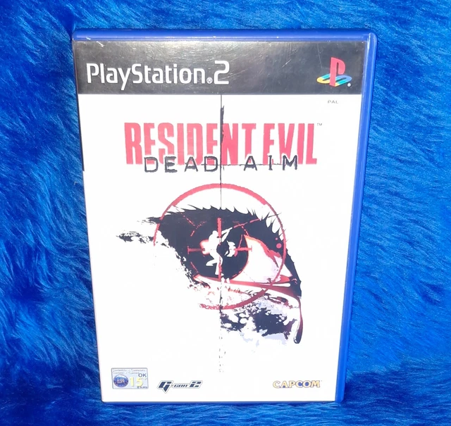 RESIDENT EVIL: DEAD Aim SONY PS2 No Manual PAL Capcom Light Gun Shooter ...