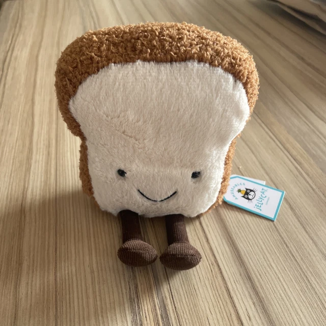 BNWT JELLYCAT - Small Amuseable Toast - Soft Plush Beanie Toy Bread ...