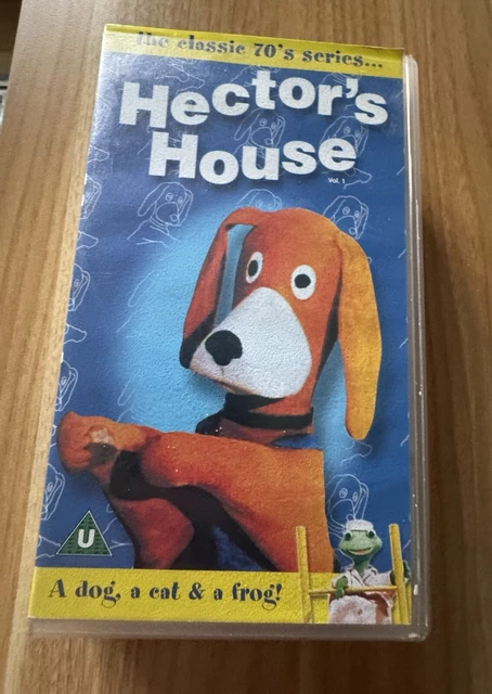 HECTOR'S HOUSE VHS Cassette Video Tape Classic 70s Series A Dog Cat ...