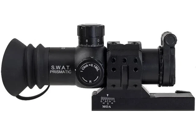 MTC OPTICS SWAT Prismatic 10x30 ATOM Rifle Scope- WITH FULL MOUNT KIT ...
