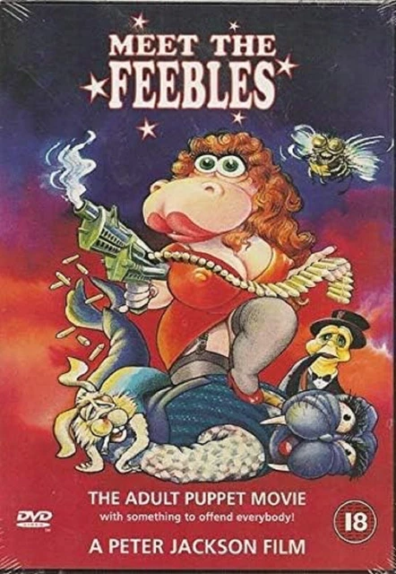 MEET THE FEEBLES DVD ADULT PUPPET MOVIE PETER JACKSON FILM UK ...