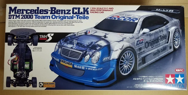 TAMIYA 1/10 RC Mercedes Benz CLK DTM 2000 TA04-S Chassis 58279 Model ...