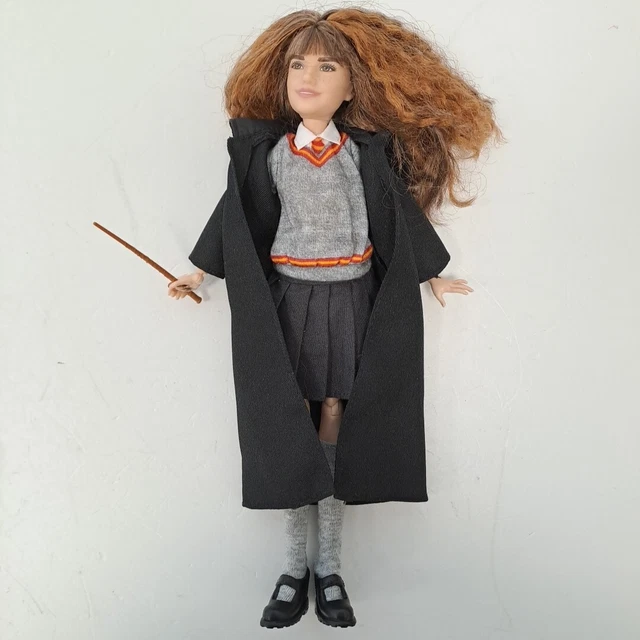 BARBIE DOLL HERMIONE from Harry Potter Movie Mattel 2018 with Wand £9. ...