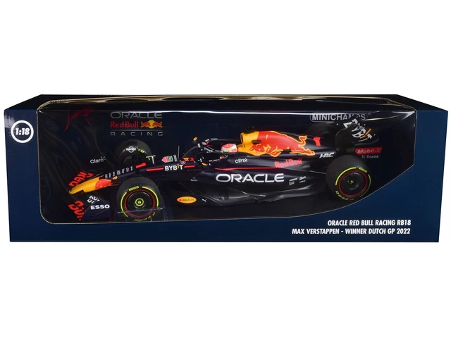 RED BULL RACING RB18 #1 Max Verstappen "Oracle" vainqueur F1 Formule 1 ...
