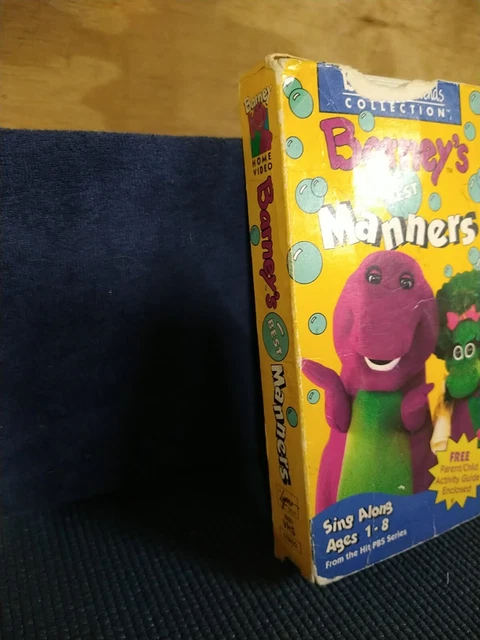 Barney Barneys Best Manners Vhs 1993 Eur 7 68 Picclick Fr