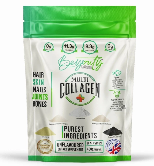 BOVINE COLLAGEN MARINE Collagen Multi Collagen Hydrolysed Peptides ...