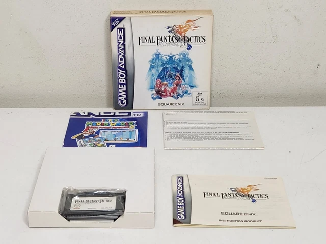 FINAL FANTASY TACTICS Advanced Nintendo Gameboy Advanced GBA boxed EUR ...