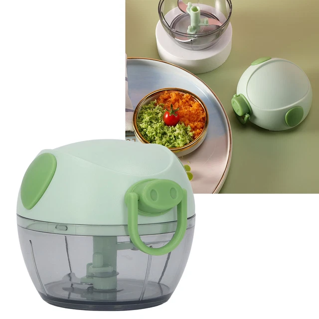 MANUAL GARLIC CHOPPER Multifunctional Mini Hand Pull String Garlic ...