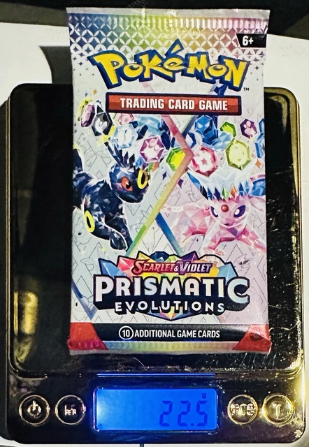 POKEMON TCG PRISMATIC Evolutions Booster Pack Umbreon/Espeon Art New ...