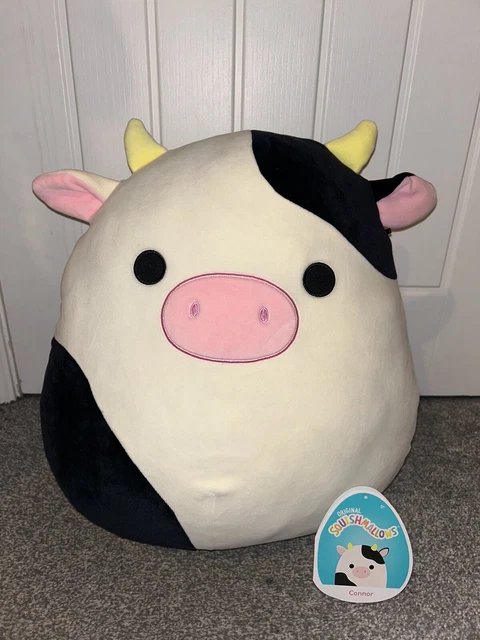 CONNOR THE COW Squishmallow | 16 Inch | Discontinued Smyths Exclusive ...