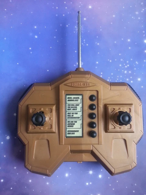 DOCTOR WHO 12” Dalek K9 Davros Remote Radio Controlled Handset 40 Mhz ...