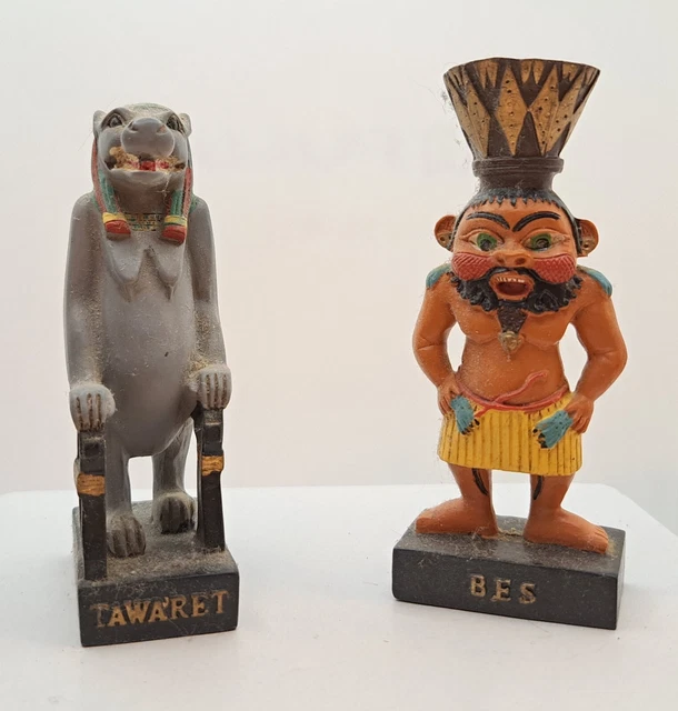 HACHETTE GODS OF Ancient Egypt - Bes & Tawaret - Collectible Figures 11 ...