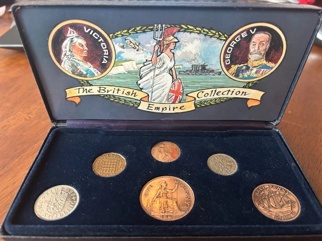 COLLECTORS SET THE British Empire Collection Coin Set £21.52 - PicClick UK